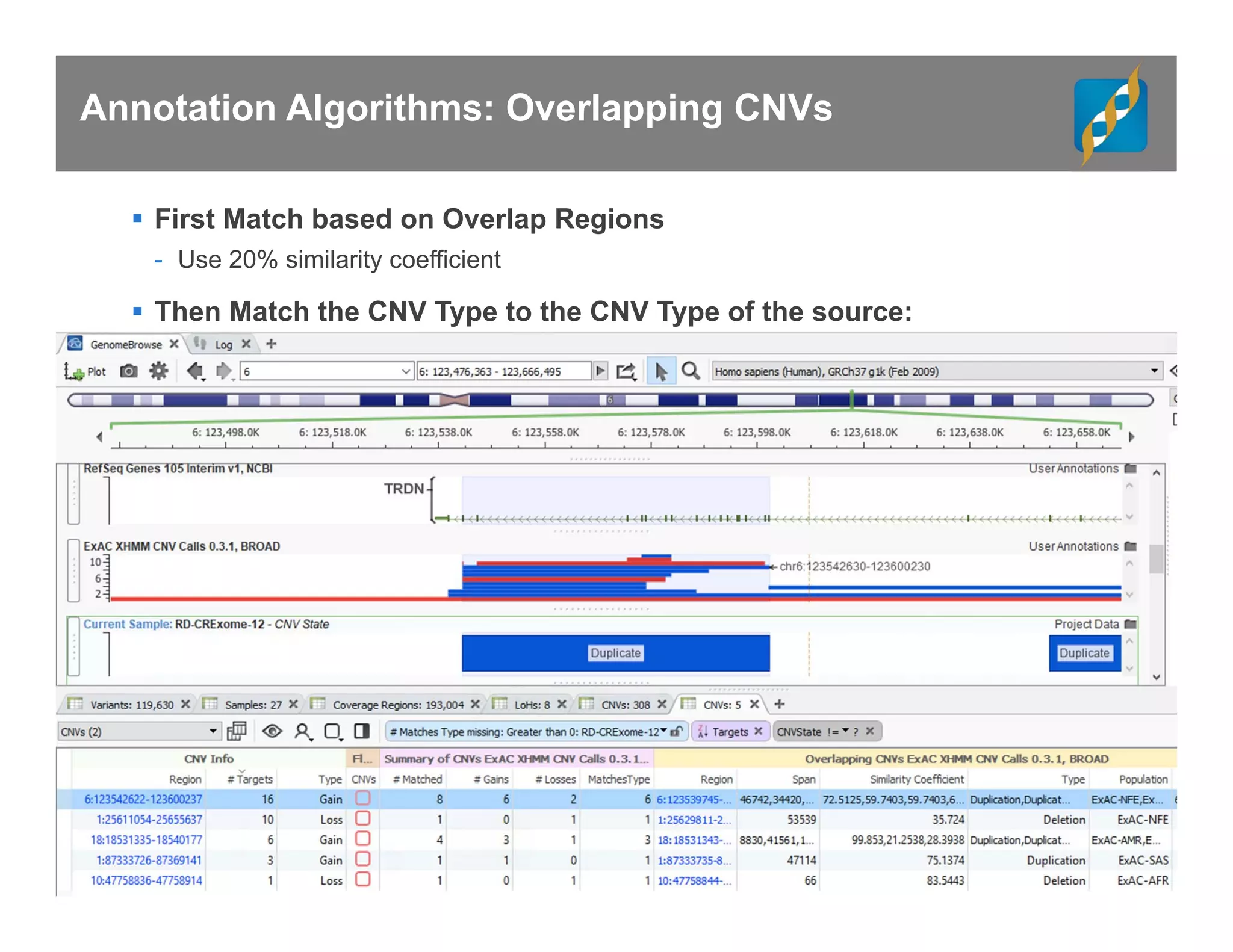 Comprehensive Clinical Workflows for Copy Number Variants in VarSeq | PDF