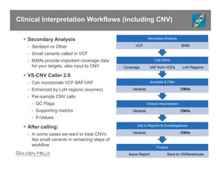 Comprehensive Clinical Workflows for Copy Number Variants in VarSeq | PDF