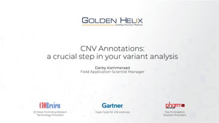 CNV Annotations: a crucial step in your variant analysis | PDF
