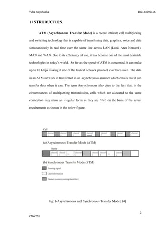 Asynchronous Transfer Mode Project | PDF