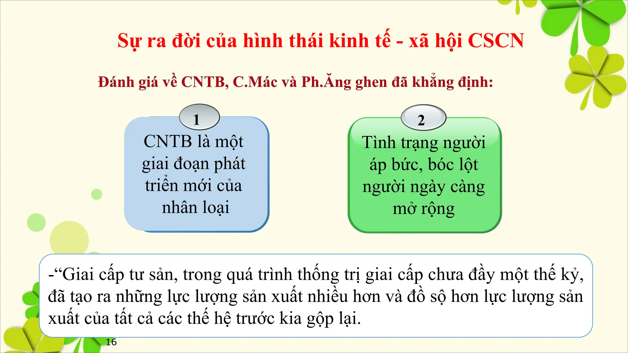 CNXHKH - Chương 3. CNXH và thời kỳ quá độ lên CNXH.pdf