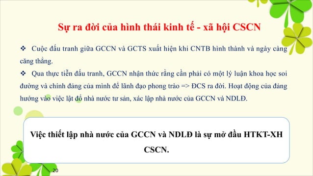 CNXHKH - Chương 3. CNXH và thời kỳ quá độ lên CNXH.pdf