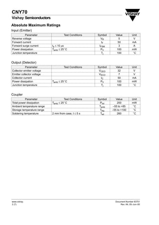 Cny70 | PDF | Cameras and Camcorders | Consumer Electronics