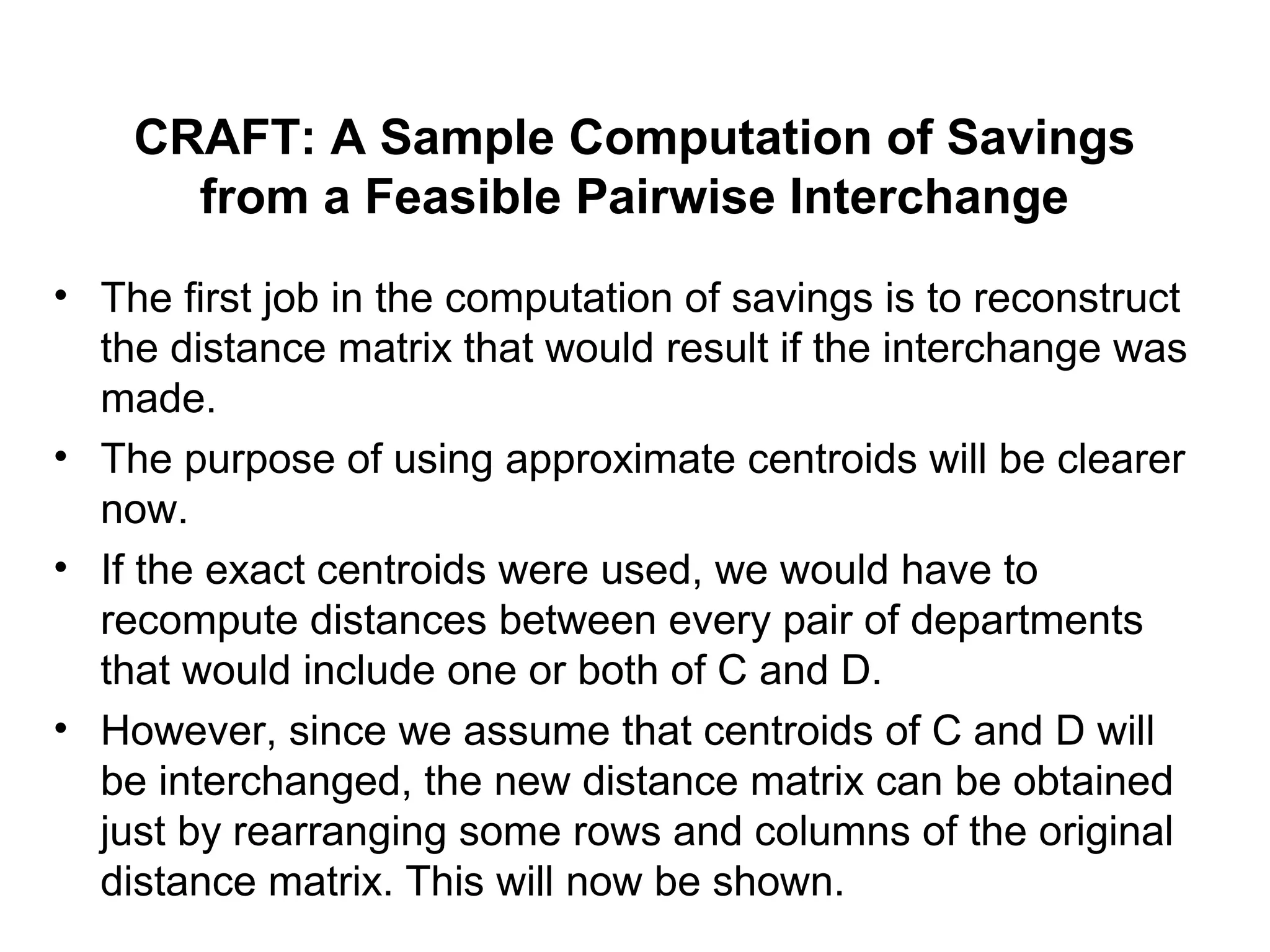 COMPUTERIZED LAYOUT METHODS ,CRAFT , ALDEP | PPT