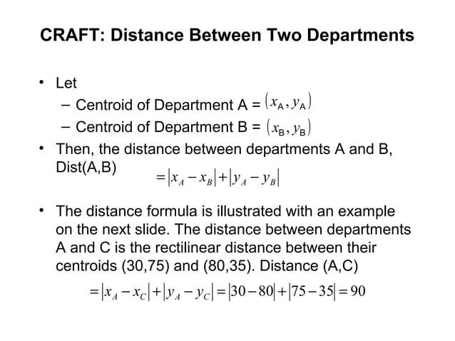 COMPUTERIZED LAYOUT METHODS ,CRAFT , ALDEP | PPT