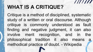 EAPP Critical Approaches in Writing a Critique.pptx