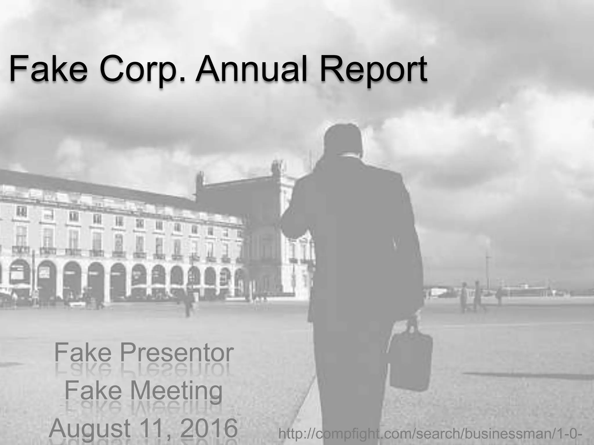 Co 108 fake corp presentation | PPT