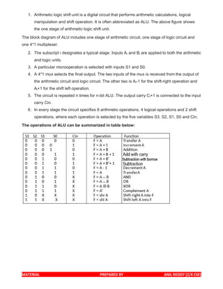 REGISTER TRANSFER AND MICRO OPERATIONS | PDF