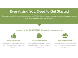 CO.STARTERS RuralRISE Presentation | PDF | Business | Business and Finance