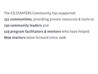 CO.STARTERS RuralRISE Presentation | PDF