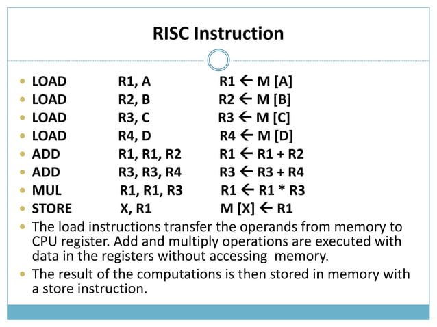 Types of Instruction Format | PPTX