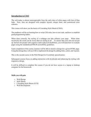 Web Design for Everybody (Basics of Web Development and Coding) | PDF