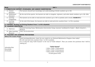 CO-2024-LS-G1-NMP grade 6_Quater 1 week1 | PDF
