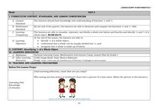 CO-2024-LS-G1-NMP_Q1_W5. Mathematics Program | PDF