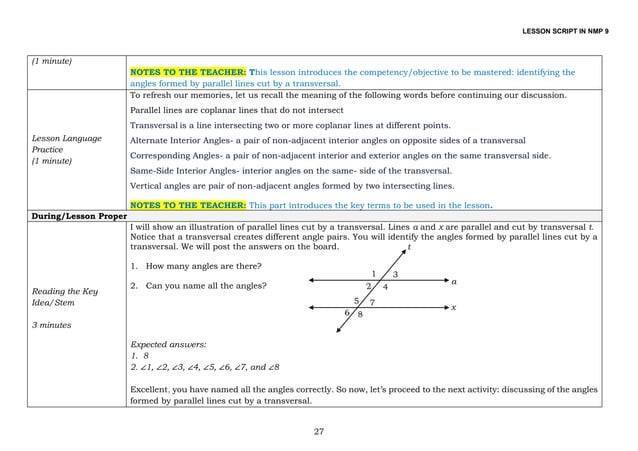 CO-2024-LS-G9-NMP_Q1_W1.pdf NATIONAL MATHEMATICS PROGRAM | PDF