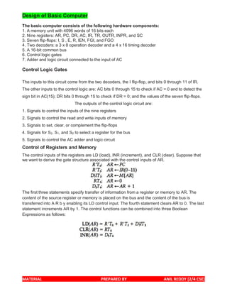 BASIC COMPUTER ORGANIZATION AND DESIGN | PDF | Operating Systems | Computer Software and ...