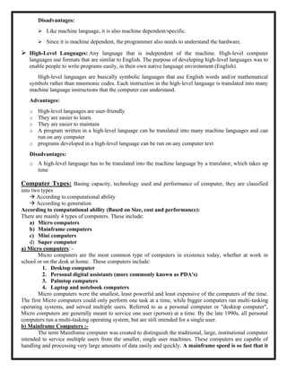 Computer Organization material and its introduction | PDF