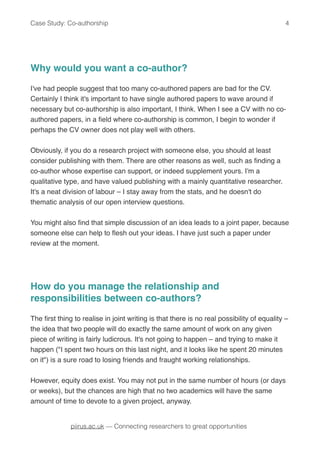 Co-authoring case study | PDF