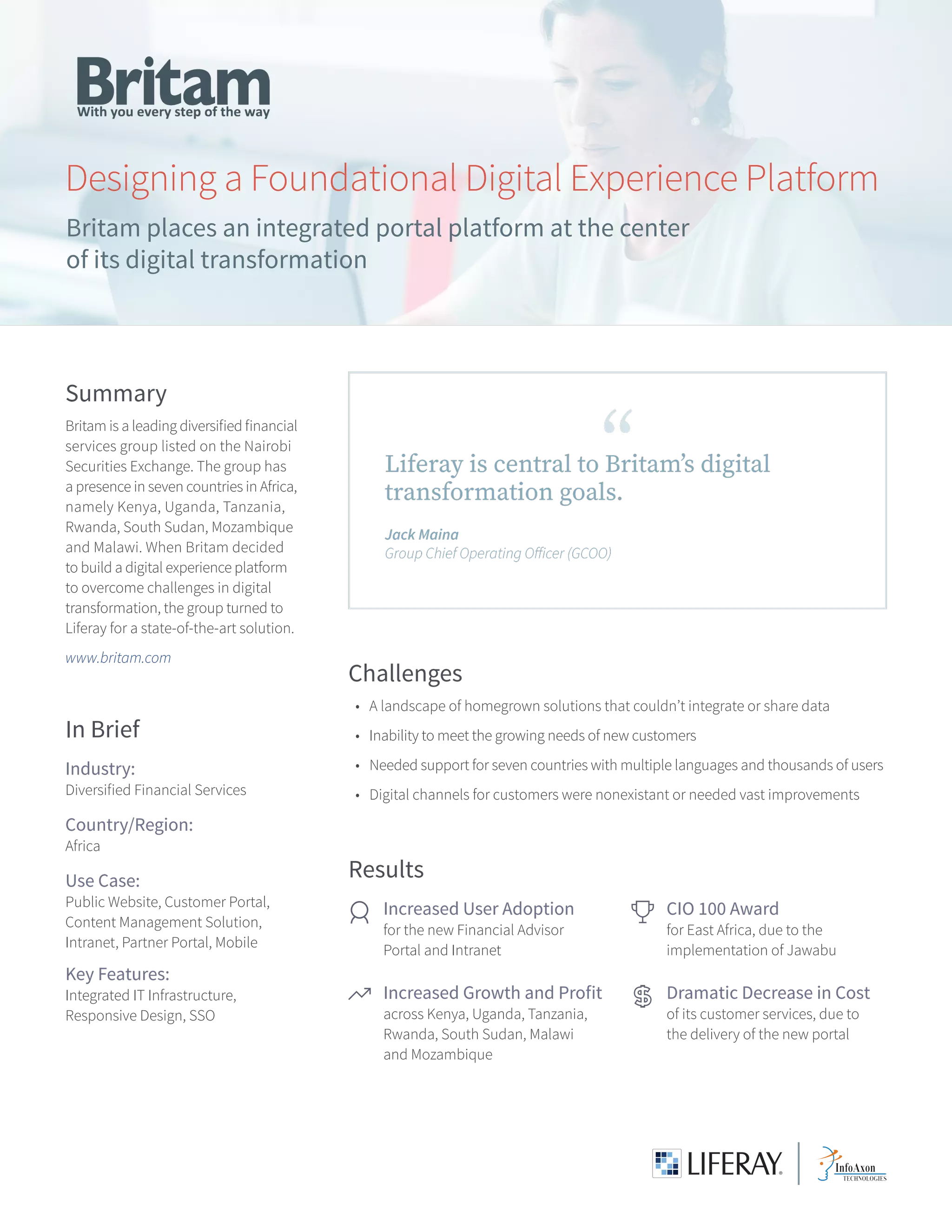 Britam Digital Transformation case study | PDF