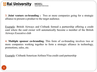 Co - Branding and Corporate Branding - Introduction to Branding | PPTX