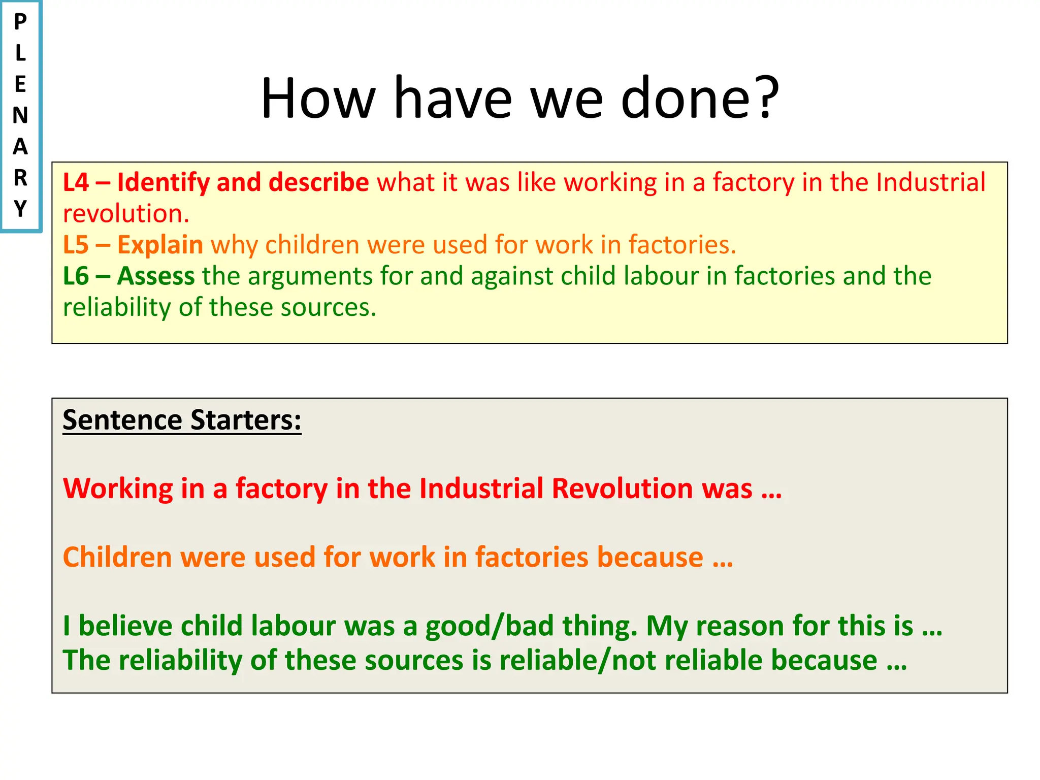 Child Labour activities for secondary level | PPT