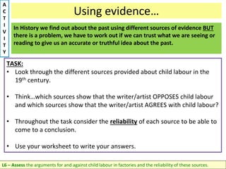 Child Labour activities for secondary level | PPT