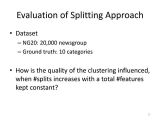 Co-clustering of multi-view datasets: a parallelizable approach | PPTX