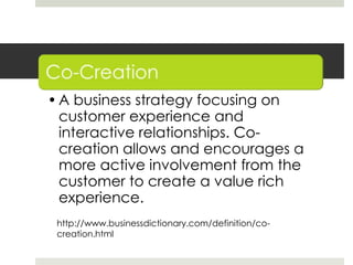 IT trends for co-creation | PPT
