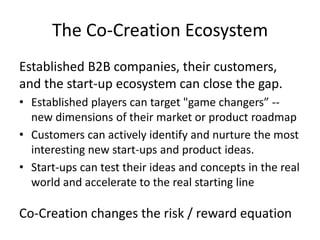 Co-Creation as an Enterprise Innovation Strategy | PPTX