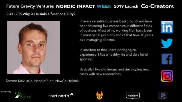 Meet our Co creators for future gravity ventures niw slush launch 2019 | PPT