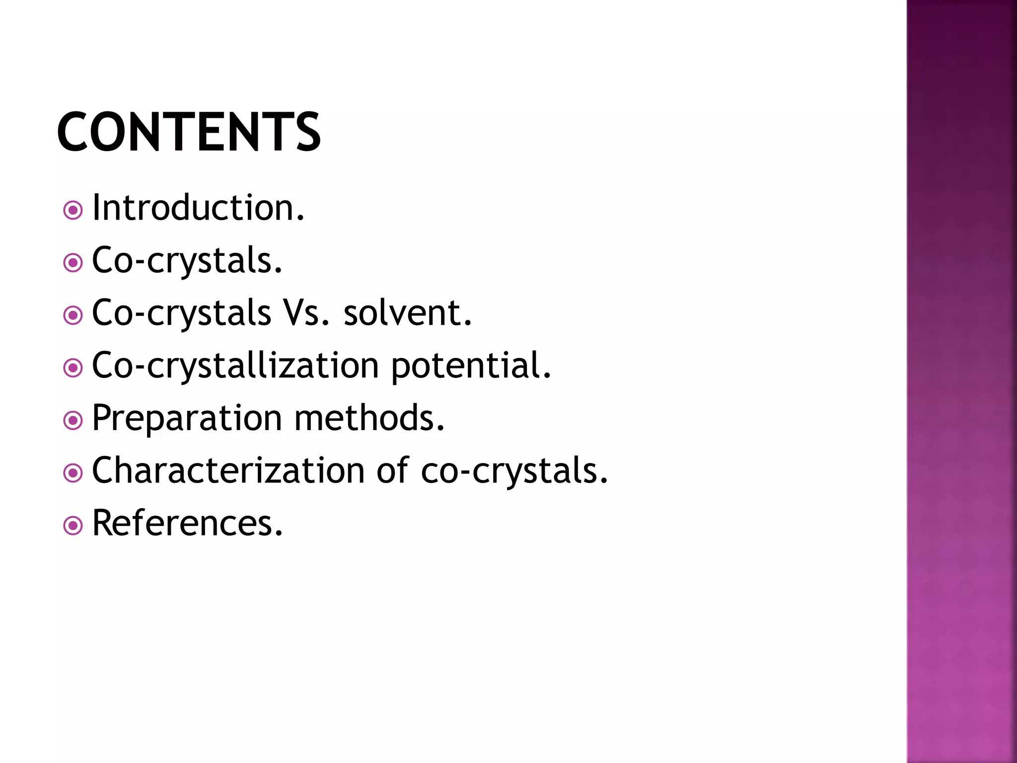 Co crystalization | PPTX