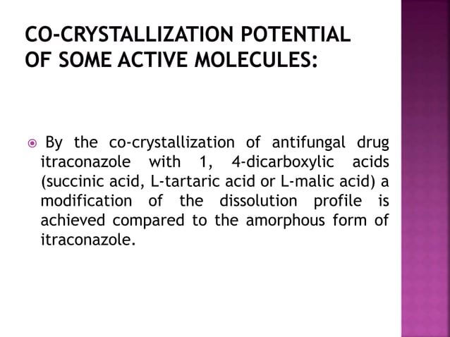 Co crystalization | PPTX