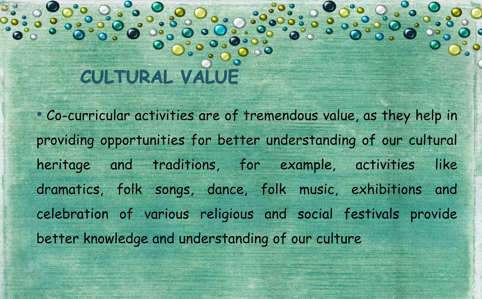 Co-curricular activities | PPTX