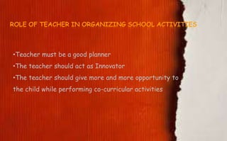 Co-curricular activities | PPTX