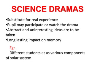 Co curricular activities in science learning | PPTX | Science