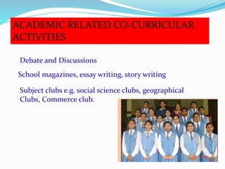 Co curricular activities | PPTX