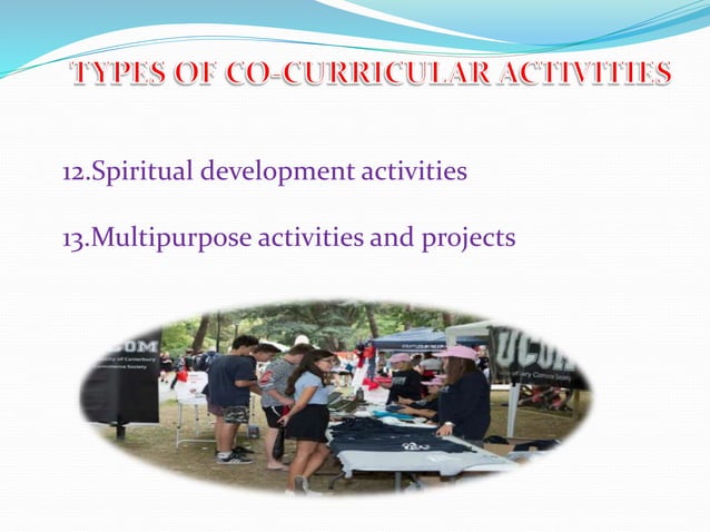 Co curricular activities | PPTX