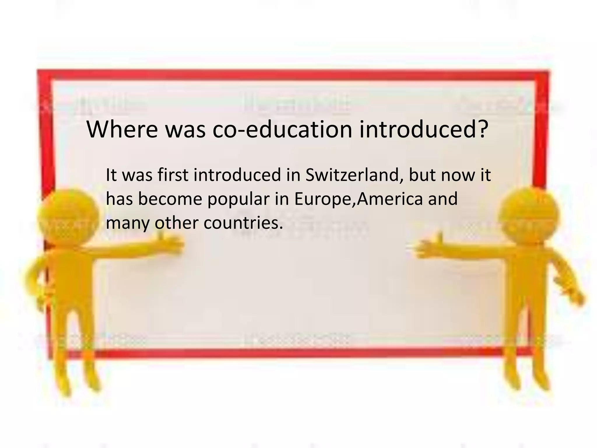 Co education | PPT