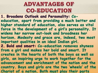 Co education in india | PPTX