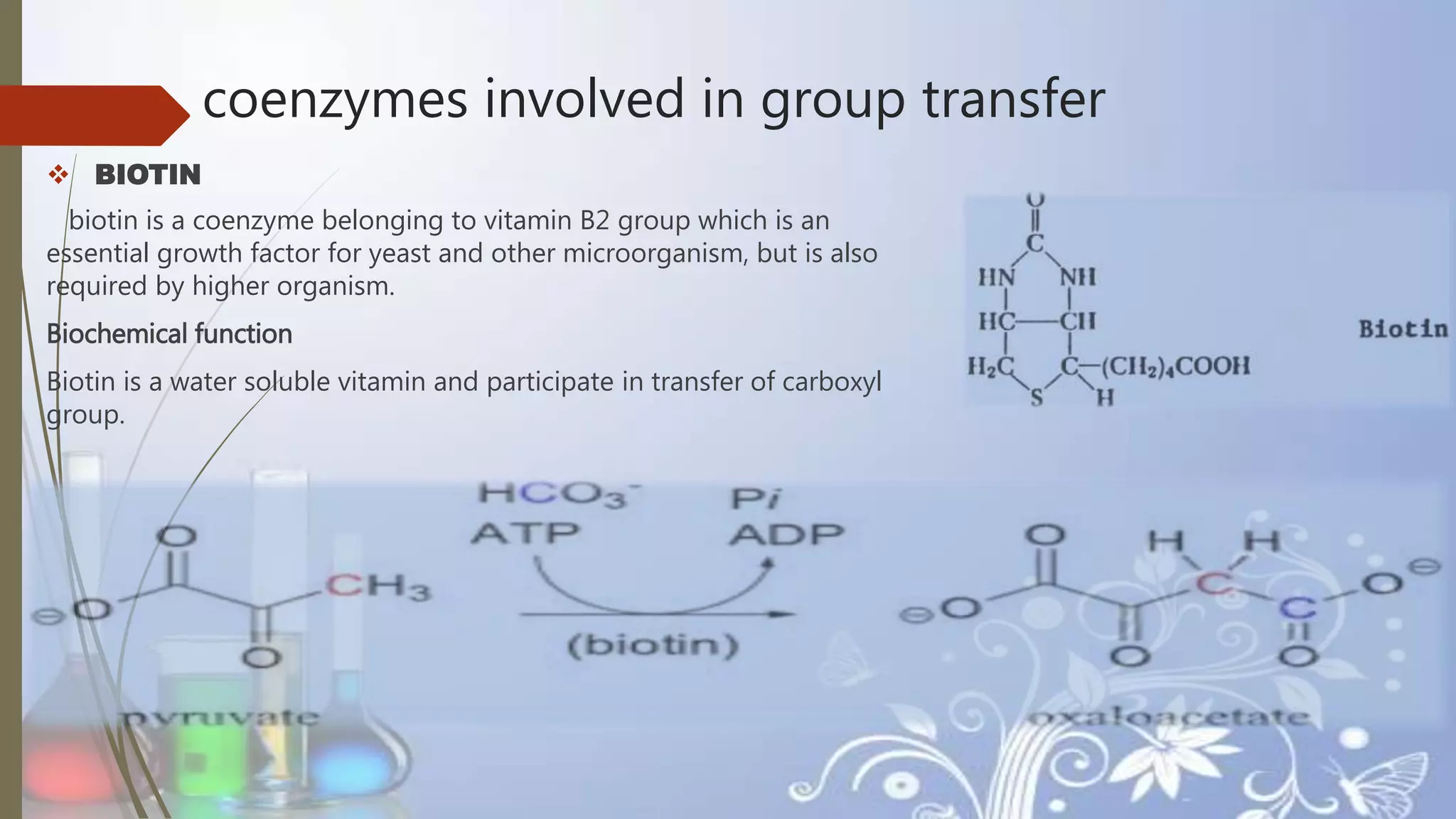 Co enzymes | PPTX
