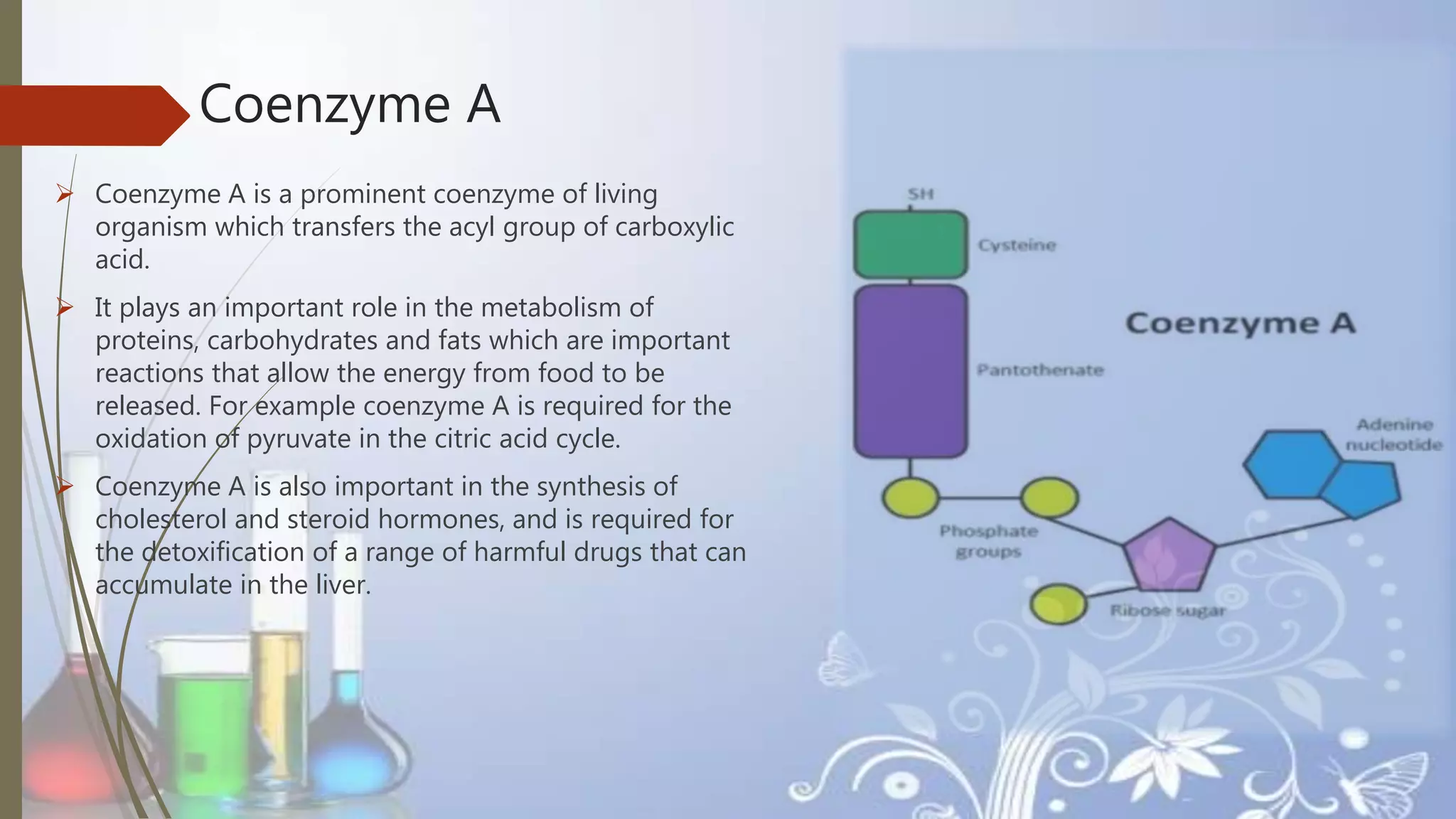 Co enzymes | PPTX