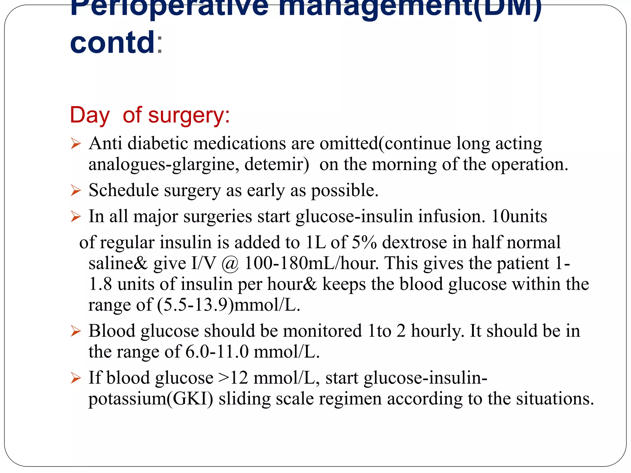 Co existing diseases in surgical practice | PPTX