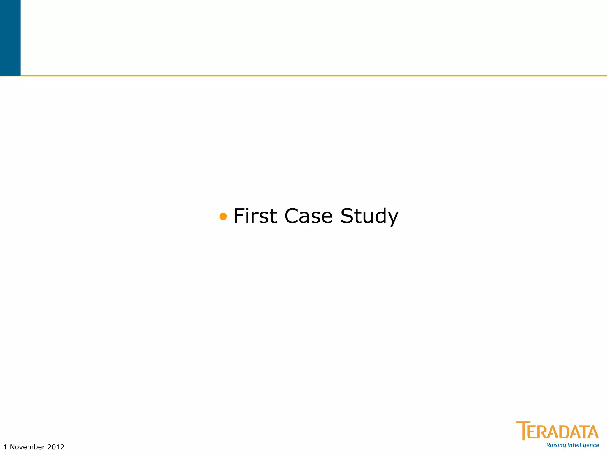 Teradata Co Existing Systems Parallel Efficiency Calculation