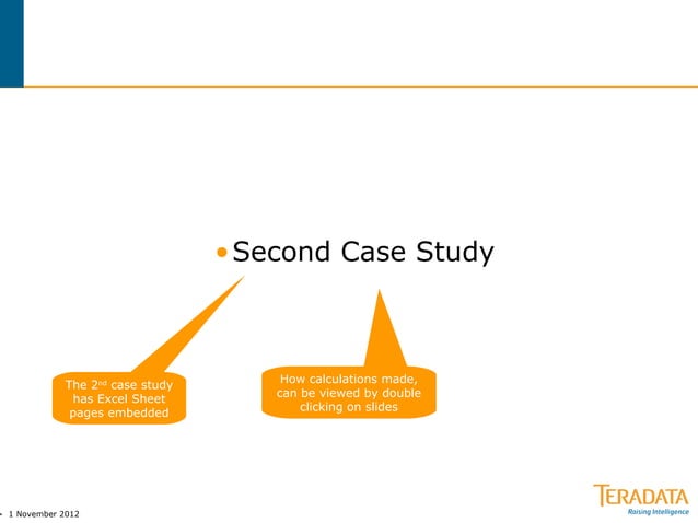Teradata Co Existing Systems Parallel Efficiency Calculation