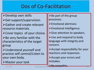 Co facilitation for trainers ppt | PPTX
