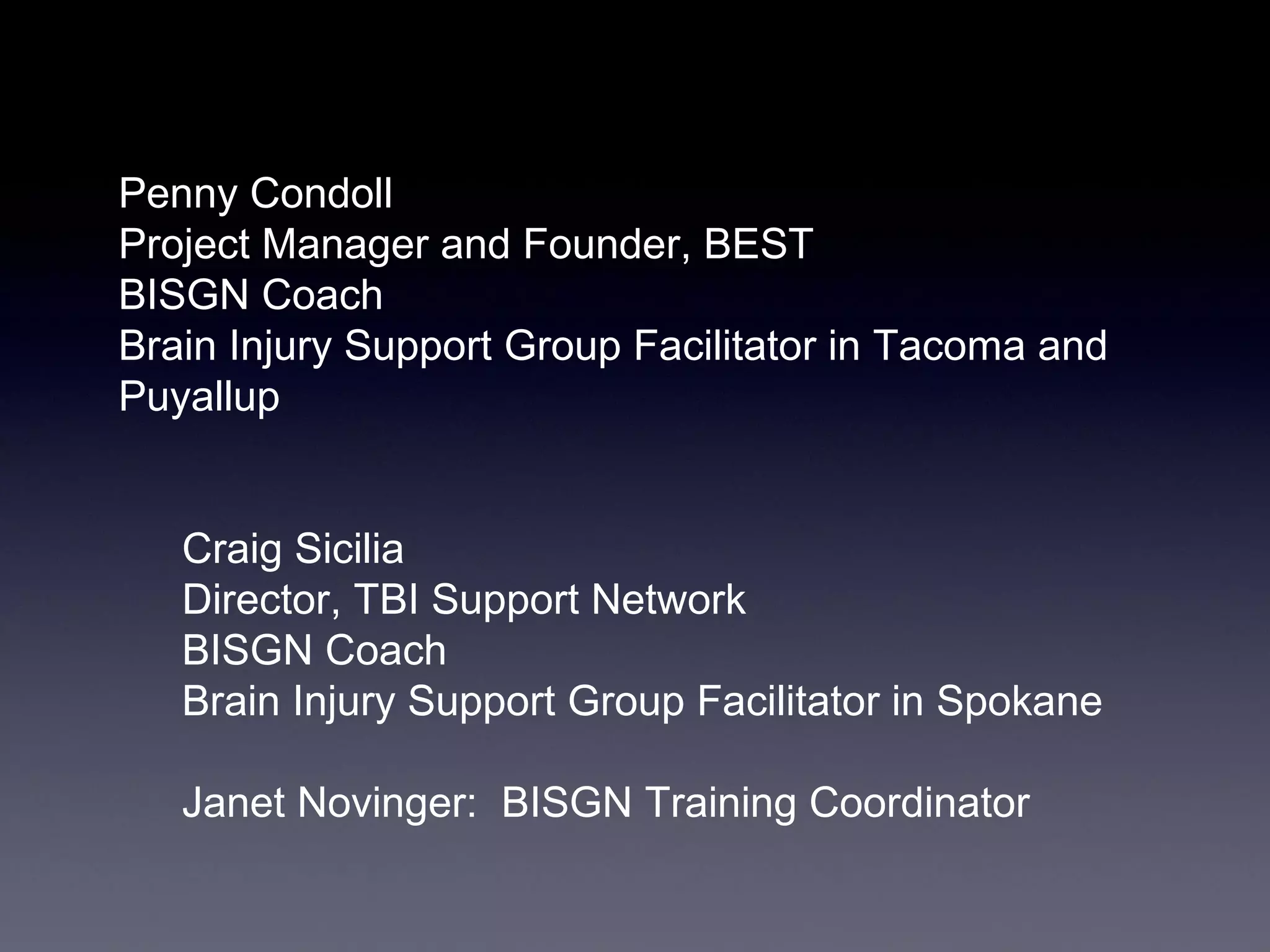 Co facilitator presentation | PPT