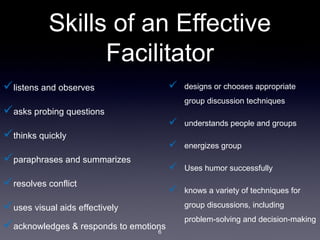 Co facilitator presentation | PPT