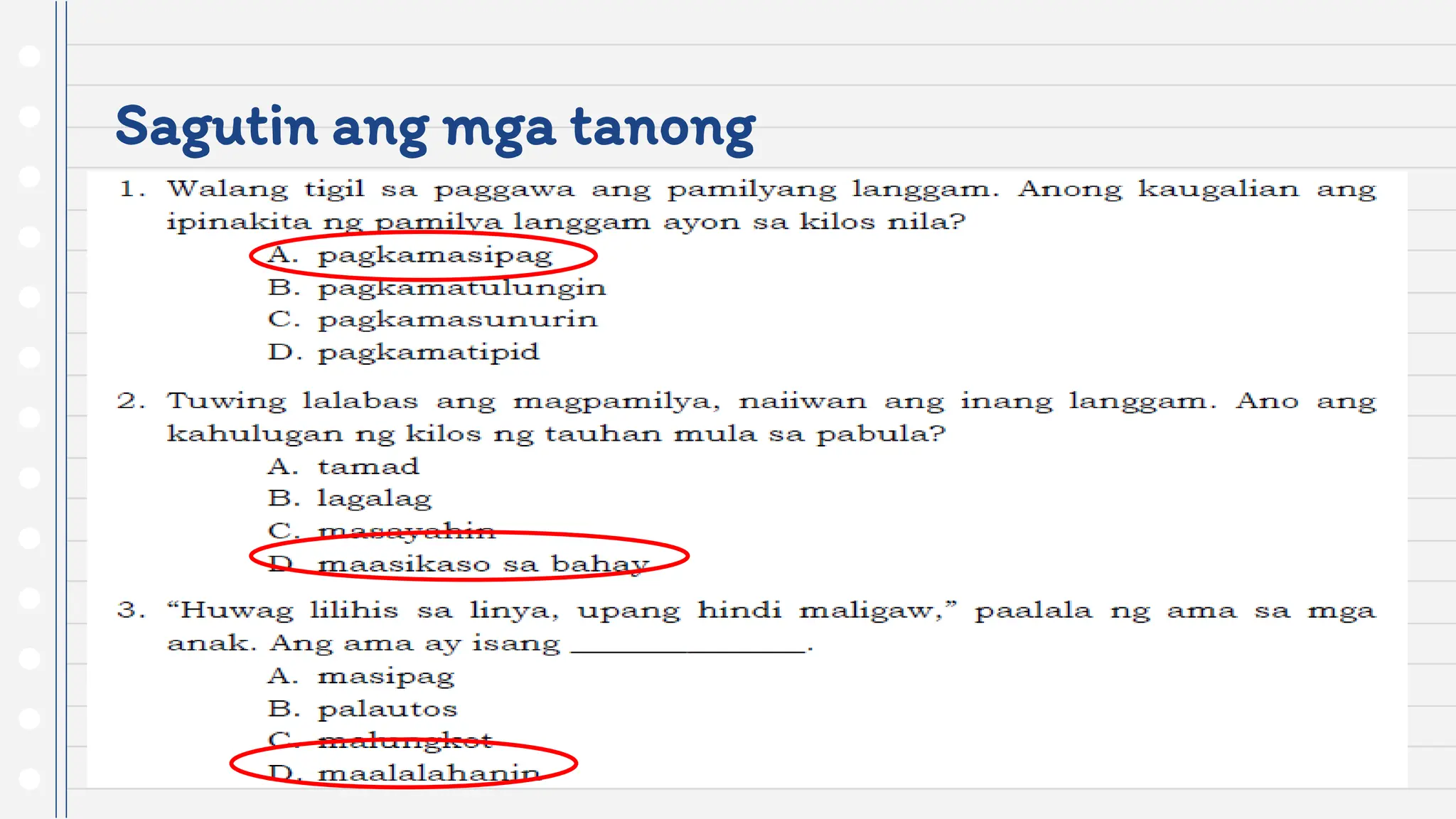Pagbibigay Kahulugan s kilos at pahayag ng mga tauhan sa napakinggang pabula | PPTX