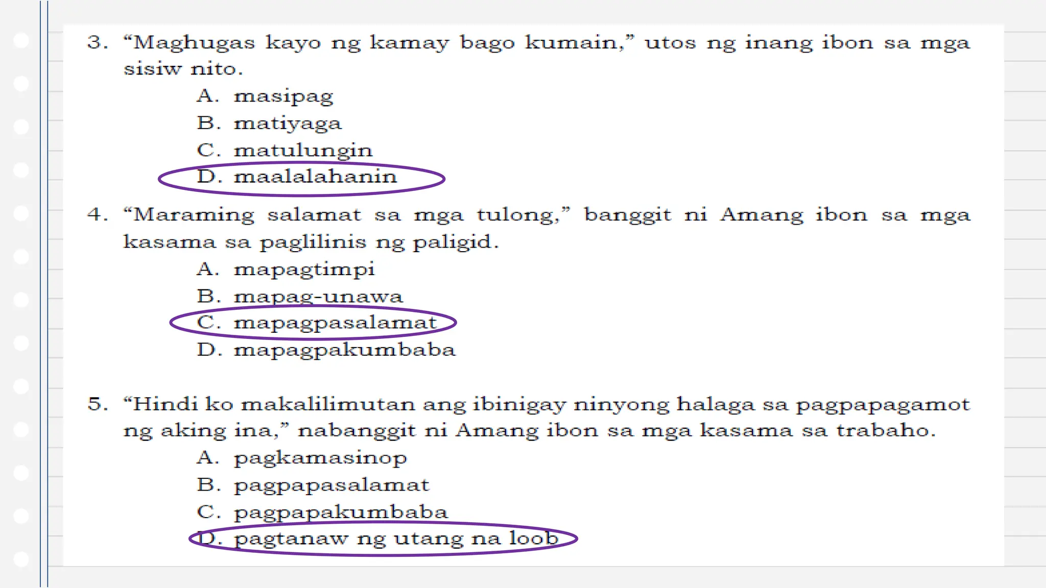 Pagbibigay Kahulugan s kilos at pahayag ng mga tauhan sa napakinggang pabula | PPTX