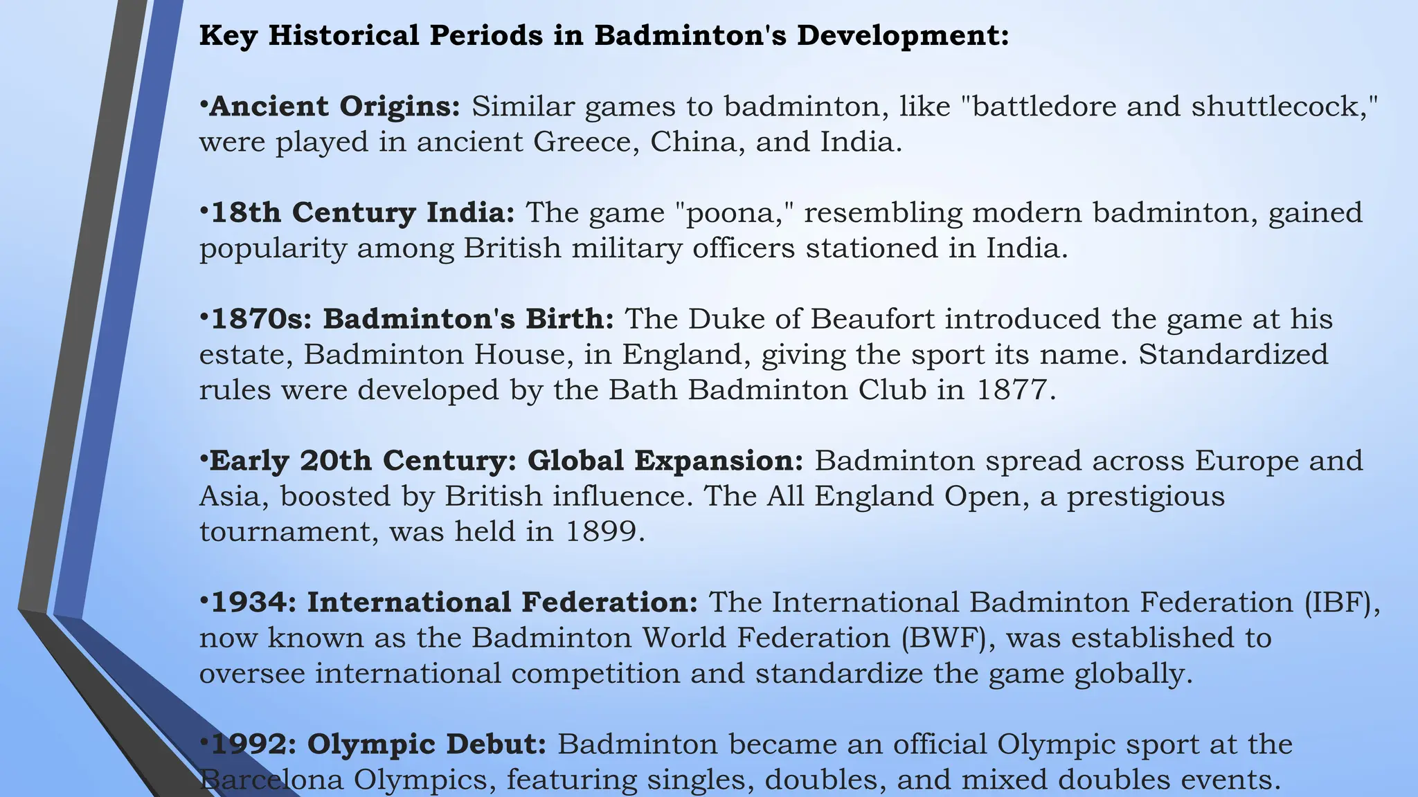 Physical Education How to play a badminton | PPTX